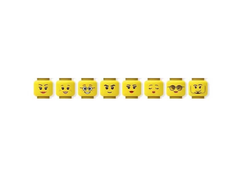 Customizing Head Set Yellow Set G Diy Custom Minifigures - LEGO (R ...