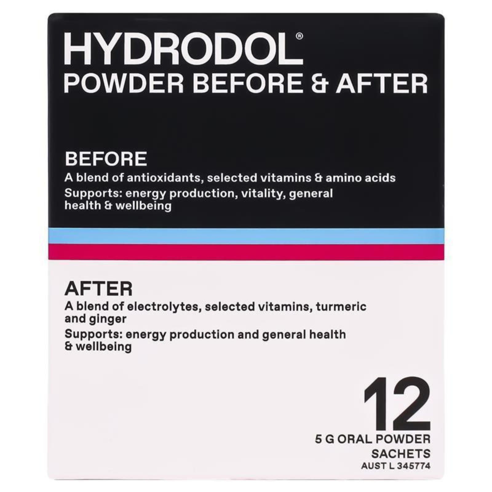 Hydrodol Before And After 12 Sachets - Other Vitamins & Supplements