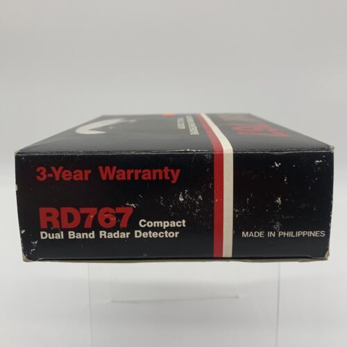 Vintage NOS Colt RD767 Dual Superheterodyne Circuit Radar Detector RS767 New * - Radar & Laser ...