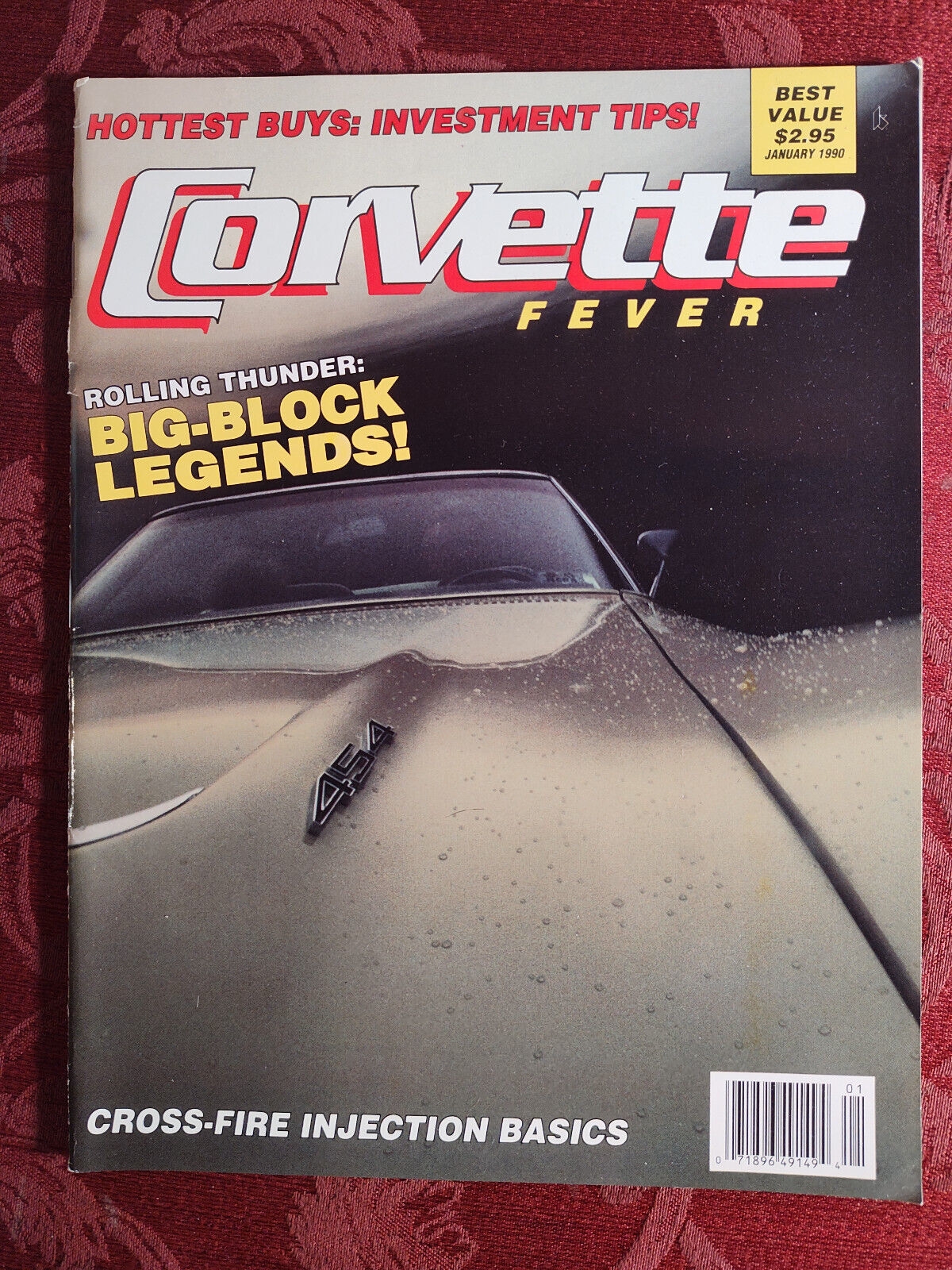 CORVETTE Fever Magazine January 1990 BIG and 50 similar items