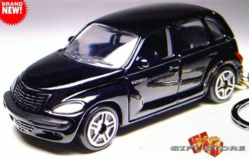 VERY RARE KEY CHAIN RING BLACK CHRYSLER PT CRUISER CUSTOM GREAT GIFT or ...