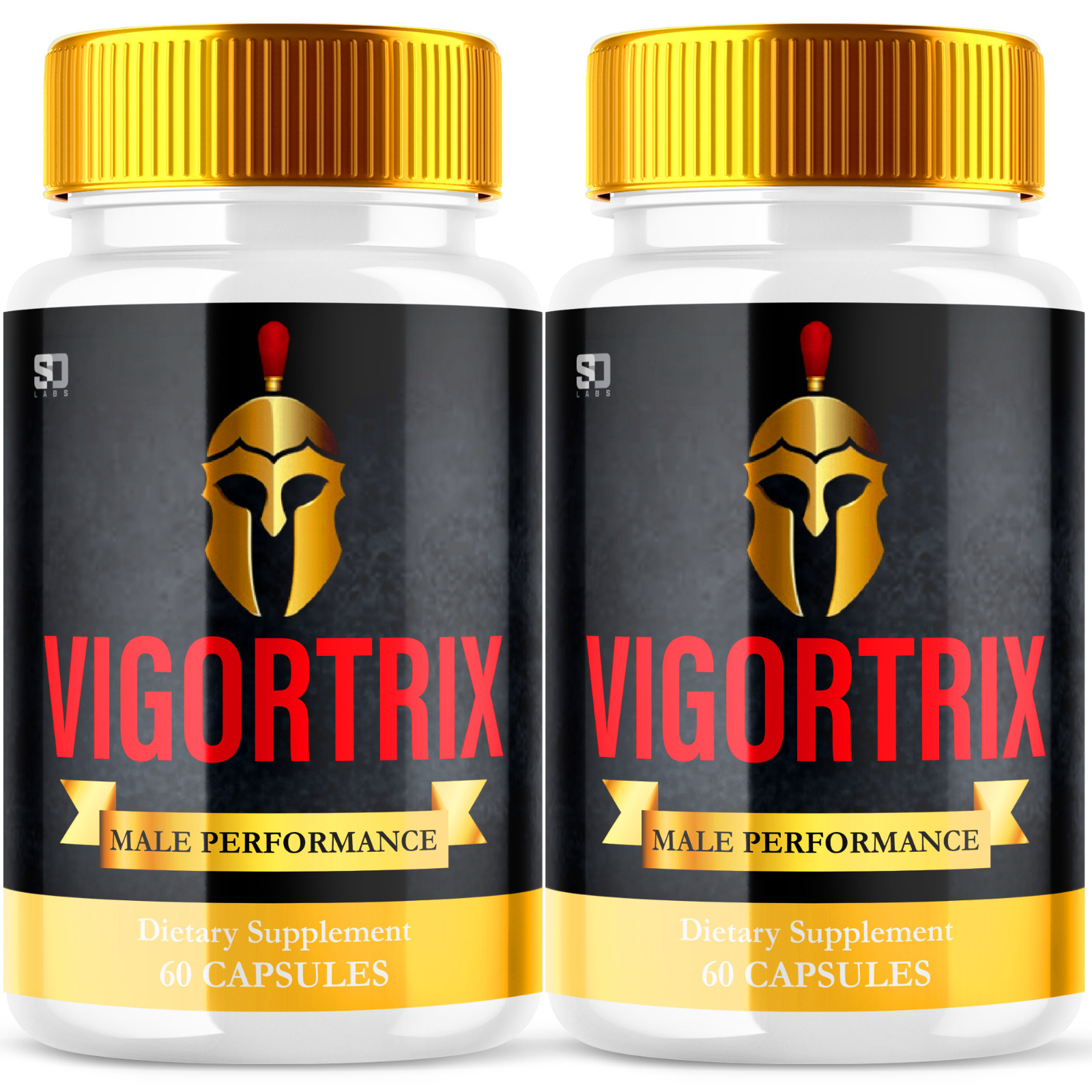 2 Pack Vigortrix Male Pills Maximize Energy, Vitality & Stamina 120 ...