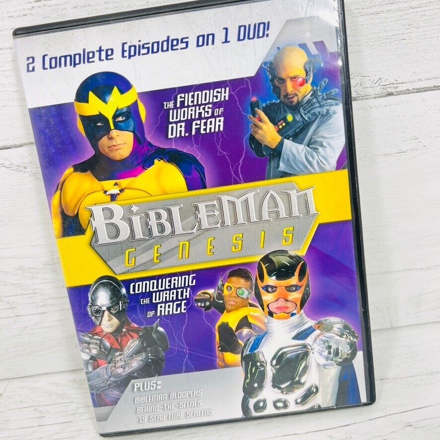 BibleMan Genesis Jesus Our Savior DVD 2006 Vol 3 Tommy Nelson 2 ...