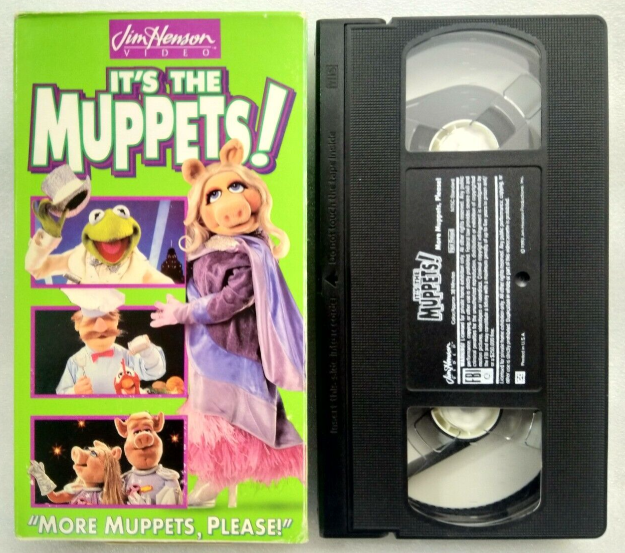 VHS Muppets - Its the Muppets - "More Muppets, Please" (VHS, 1997 ...
