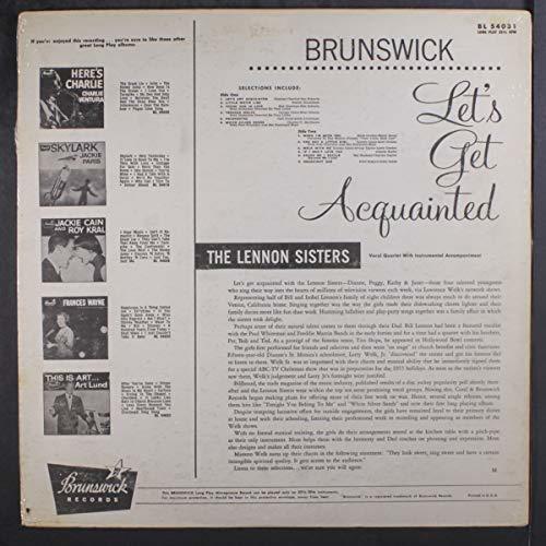 let's get acquainted LENNON SISTERS - CDs