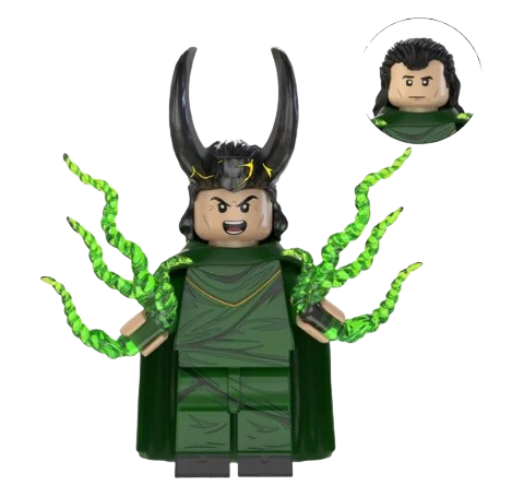 Movie Marvel God Of Stories Loki TV1042 Building Blocks Minifigure ...