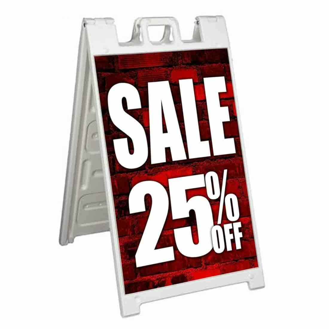 SALE 25% OFF Signicade 24x36 Aframe Sidewalk Sign Banner Decal DISCOUNT ...