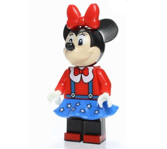 Building Minnie Moe a Disney Cartoon Minifigure Custom - LEGO (R ...