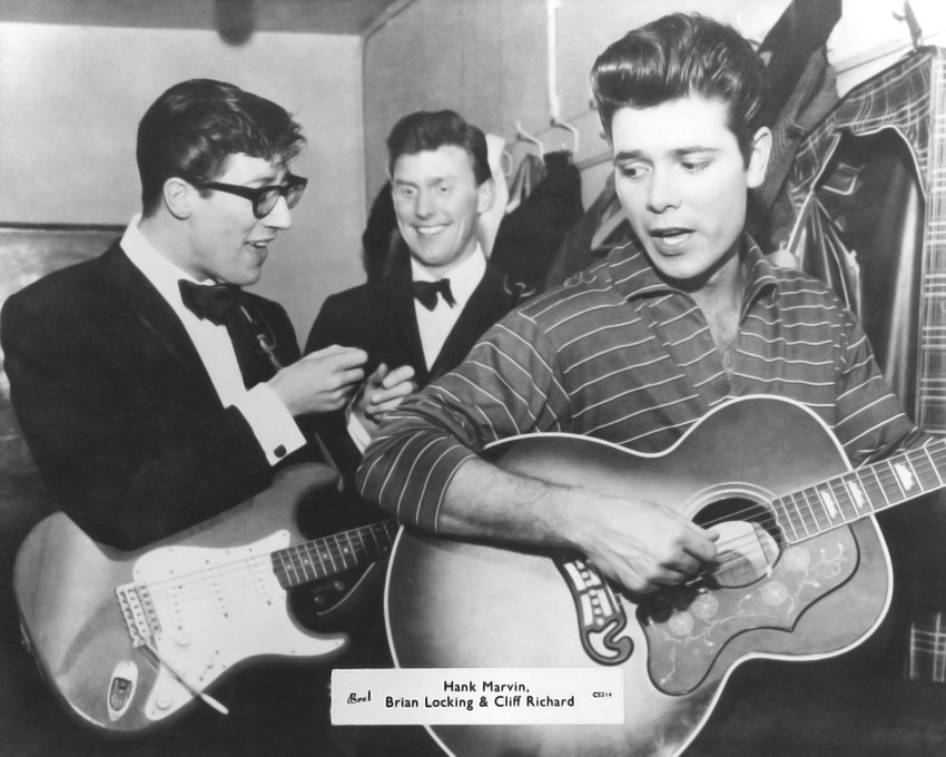 Cliff Richard The Shadows Hank Marvin Brian Locking 16x20 Poster - Other