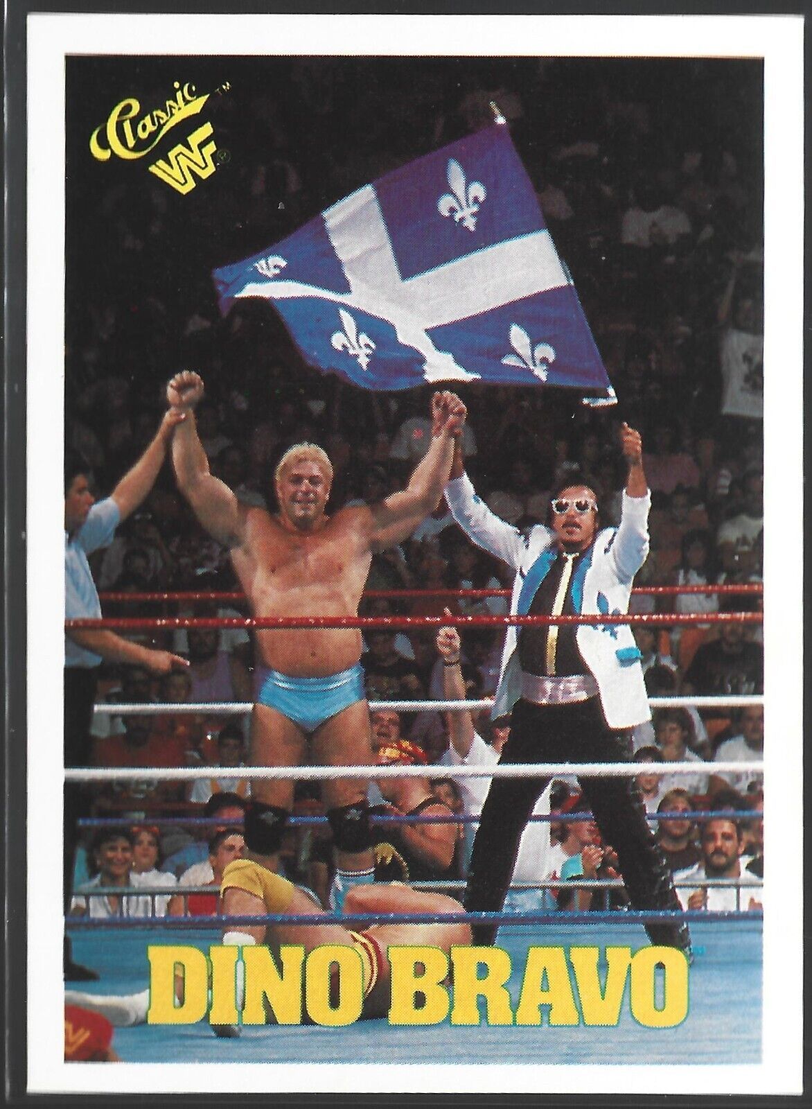 1990 Wwf Classic Dino Bravo 31 Wwe Wcw Tna Nxt Aew Hof Trading Card