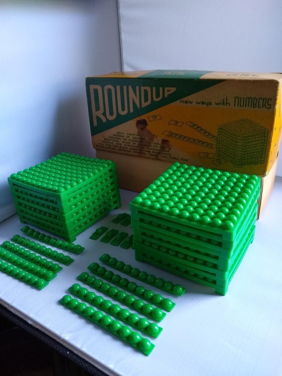 ROUNDUP RARE Vintage Rote Counting Math New Ways with Numbers 1960s ...