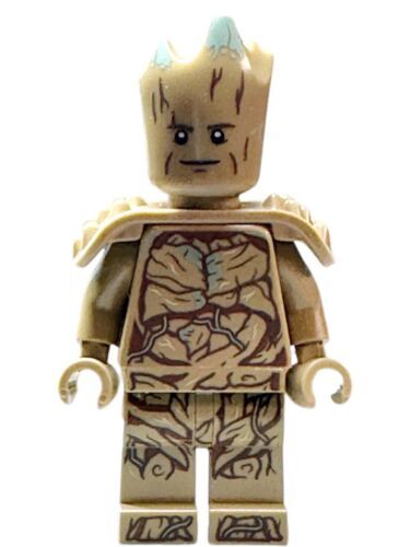 NEW LEGO Minifig - Marvel Teen Groot with Shoulder Armor sh874 - From ...