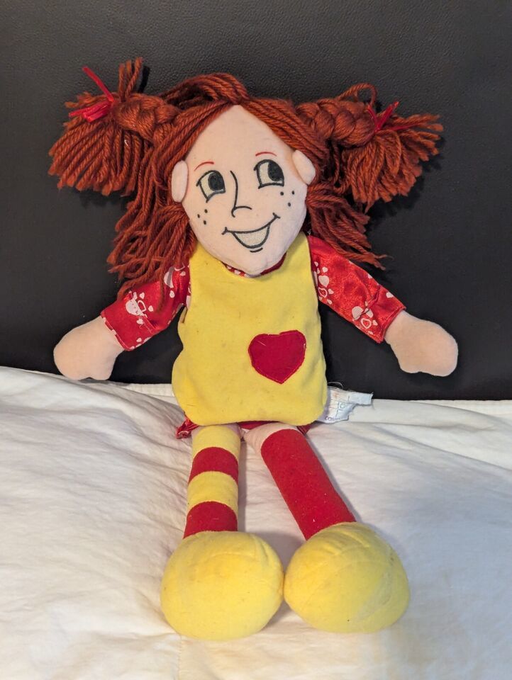 Vintage RARE 1997 Toy Connection Pippi Longstocking Plush - Action Figures