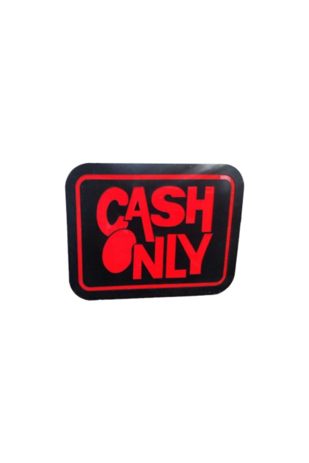 Cash Only Written Visual Signage 3d Led Signage Neon Effect Lighted Box ...