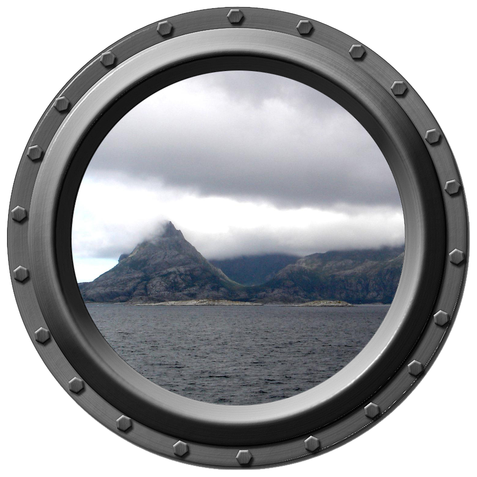 Mysterious Island - Porthole Wall Decal and 50 similar items
