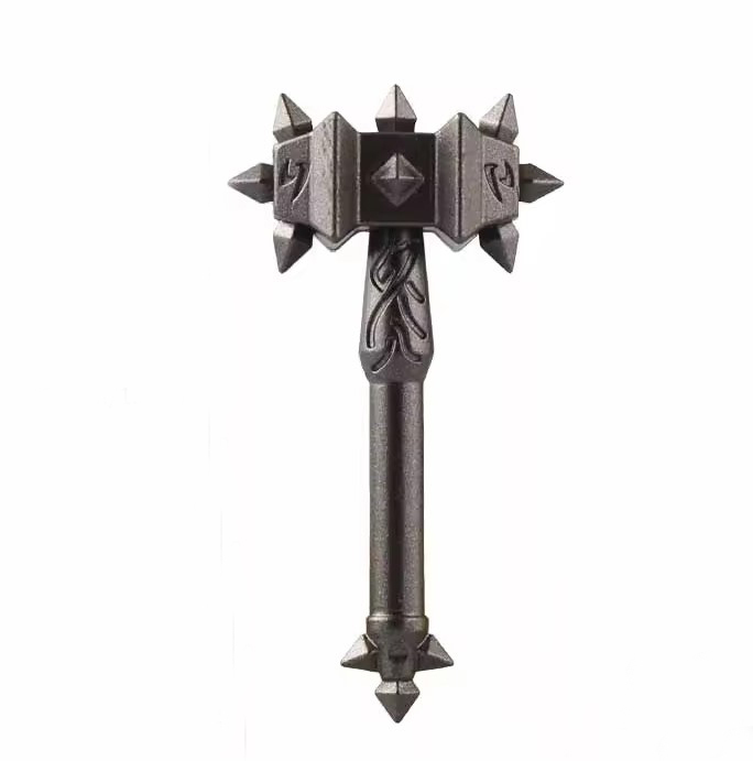 Spiked War Hammer Weapon Army Knight Soldier Collectible Minifigures ...