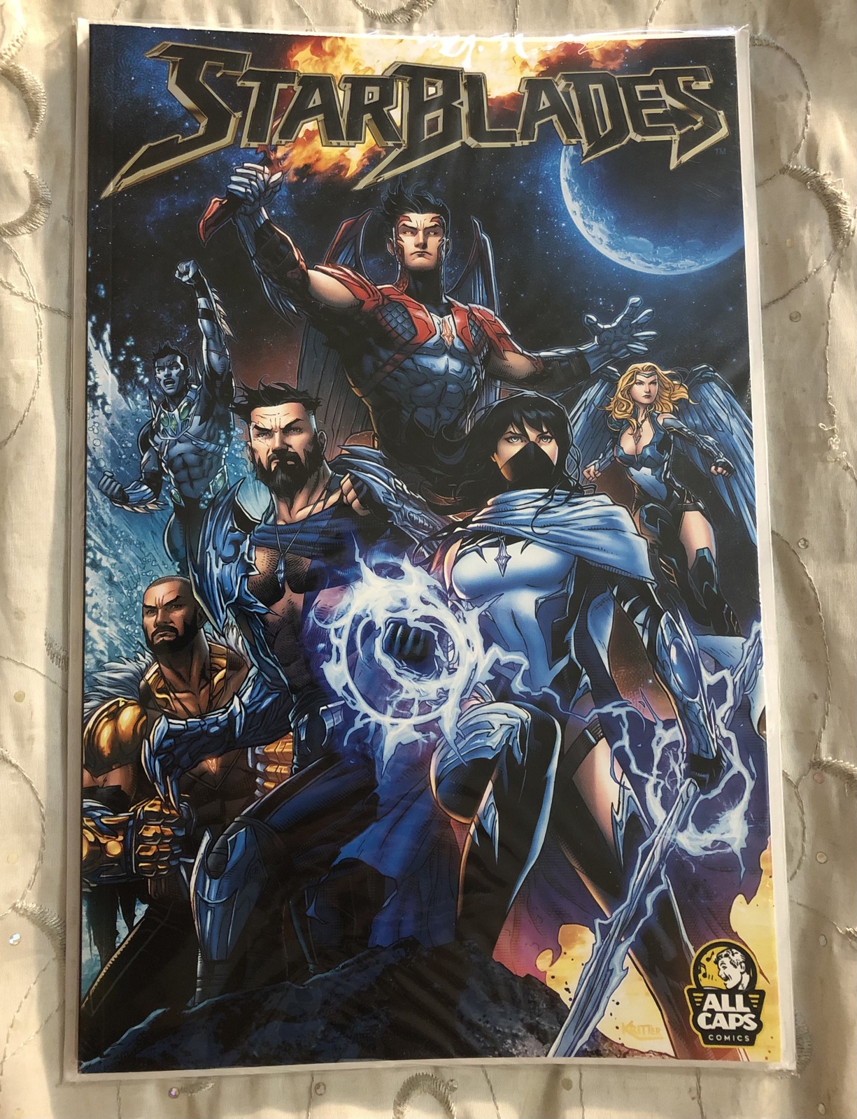 STARBLADES Graphic Novel #1 Kyle Ritter - Comics & Graphic Novels