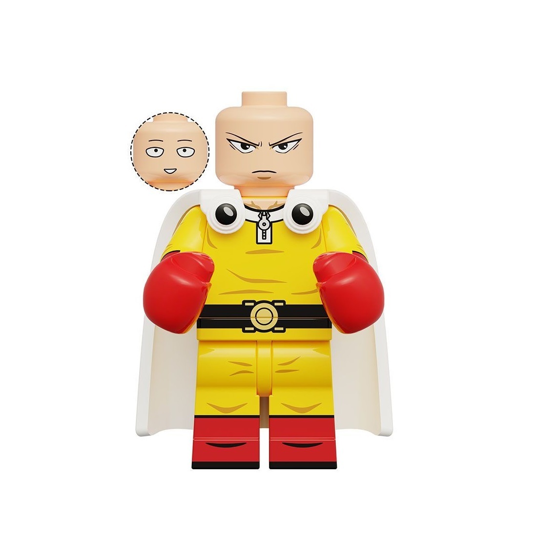 8pcs One-Punch Man Fubuki Tatsumaki Bang Garou Genos Minifigures ...