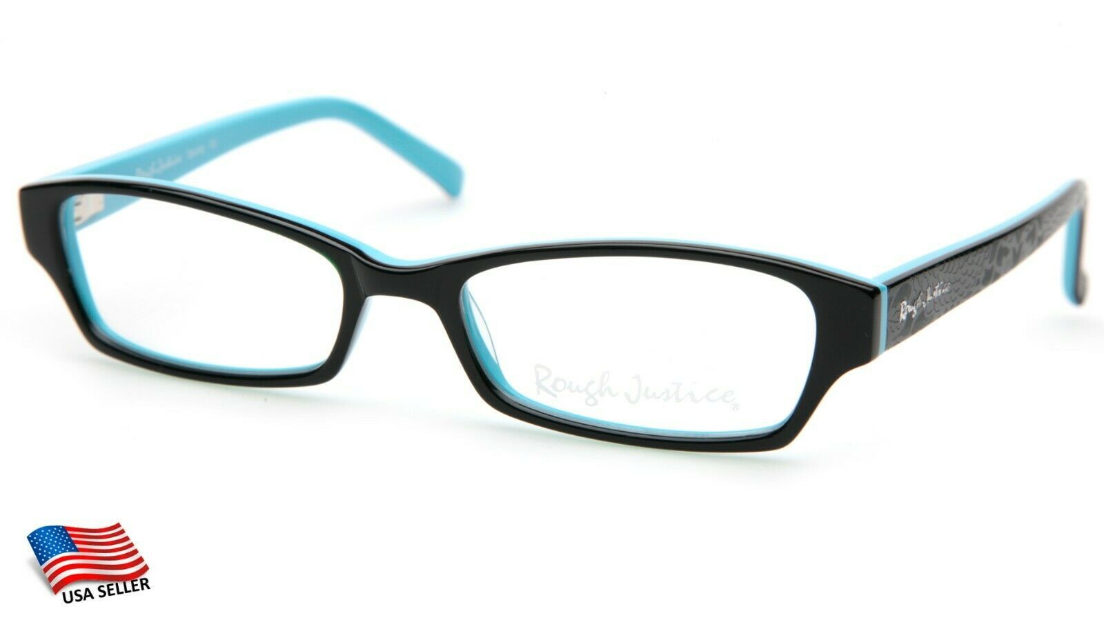 NEW Rough Justice Spunky Twilight Blue EYEGLASSES GLASSES FRAME 51-17 ...