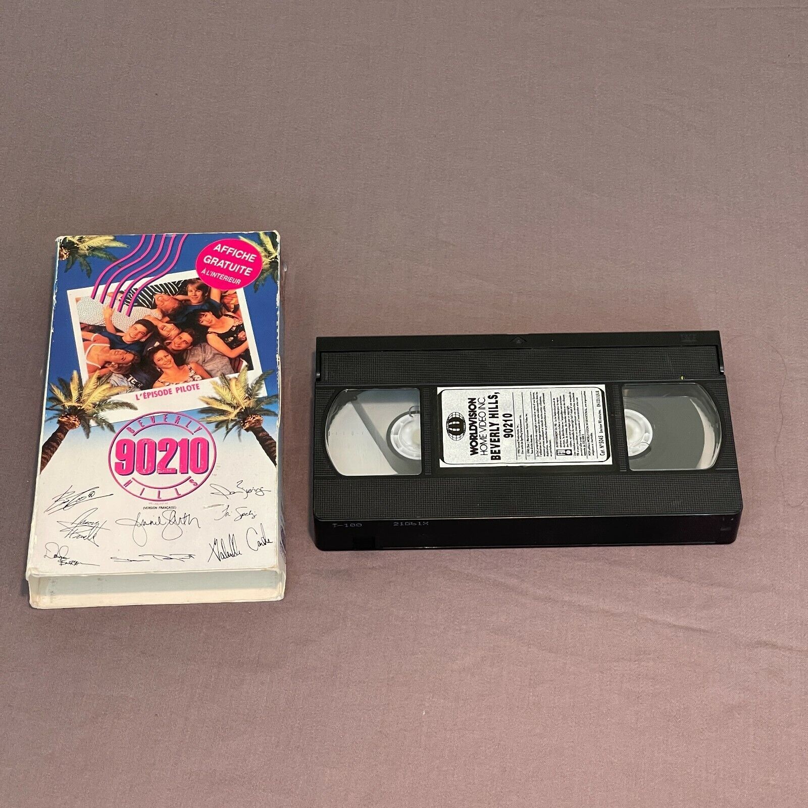 VHS Beverly Hills 90210 The Pilot Episode in French VERSION FRANCAISE ...