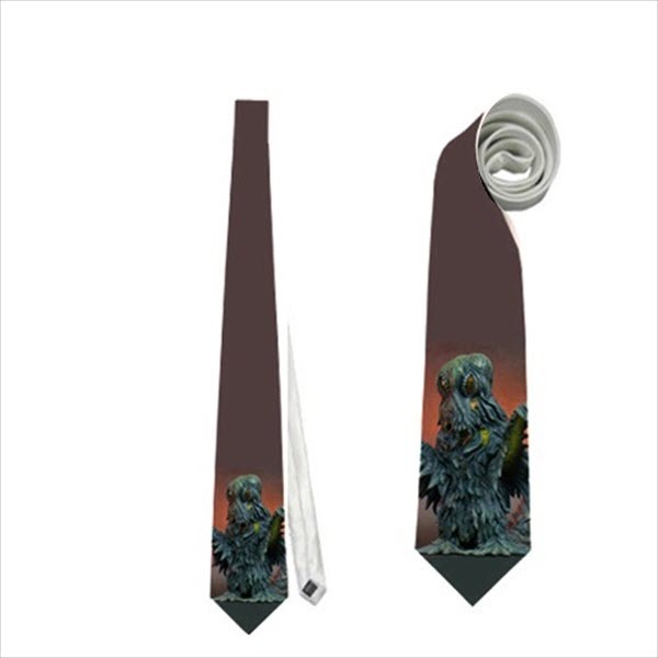 Necktie Godzilla Kaiju Rodan Mothra Ghidorah Tokusatsu Cosplay - Men's ...