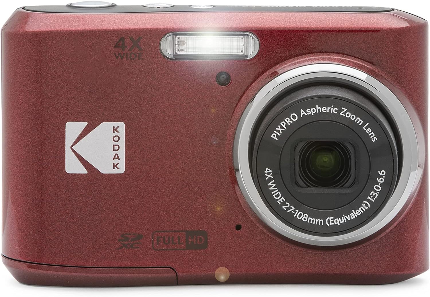 The Kodak Pixpro Friendly Zoom Fz45-Rd 16Mp Digital Camera With 4X Optical Zoom, - Digital Cameras