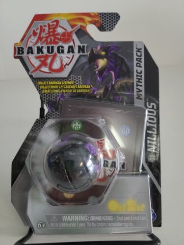 New BAKUGAN Mythic Pack Nillous Bakugan Legend - Action Figures