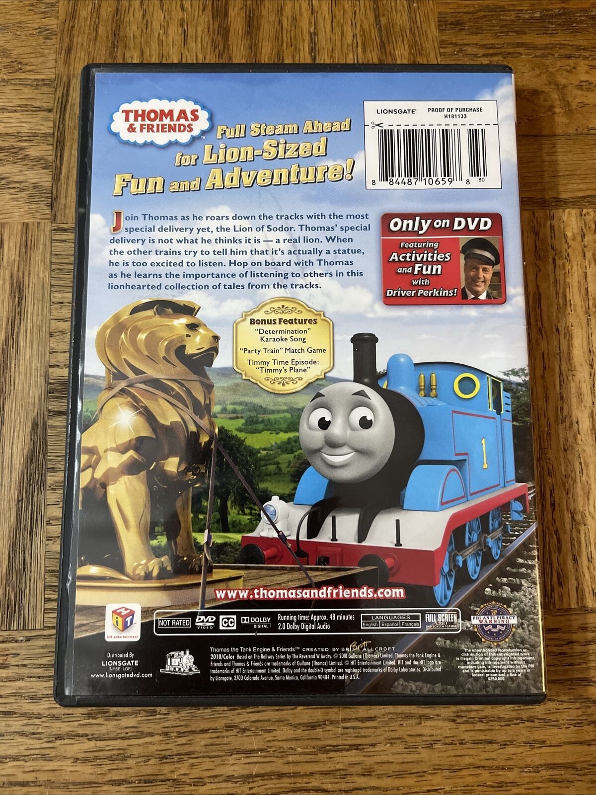 Thomas And Friends The Lion Of Sodor DVD - DVDs & Blu-ray Discs