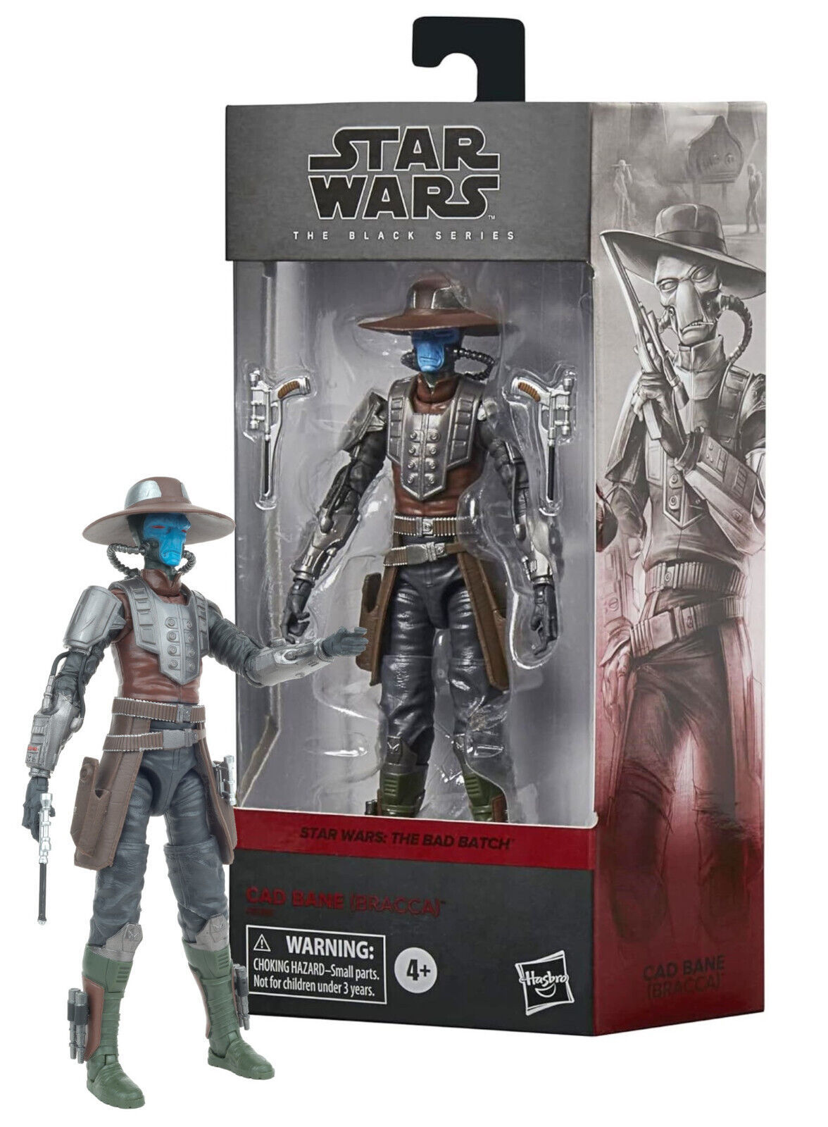 Star Wars The Black Series: Cad Bane (Bracca) 6" Figure The Bad Batch ...