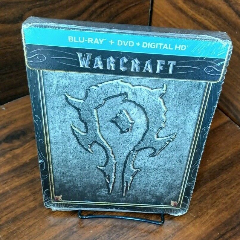 Warcraft Steelbook (Blu-Ray + DVD + Digital)Factory Sealed SOLD OUT ...