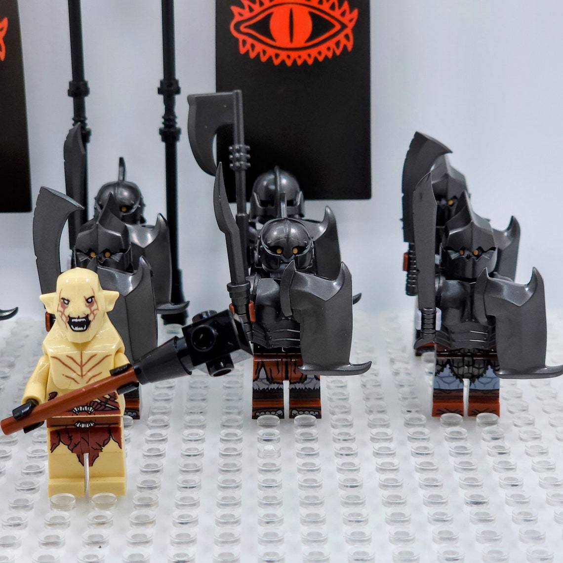 Gundabad Orcs Azog's army The Hobbit The Lord of the Rings 11pcs ...