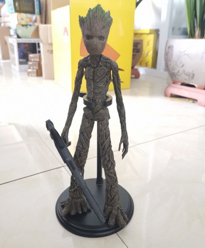 Marvel's Guardians of The Galaxy Avengers Baby Groot Moveable Action ...