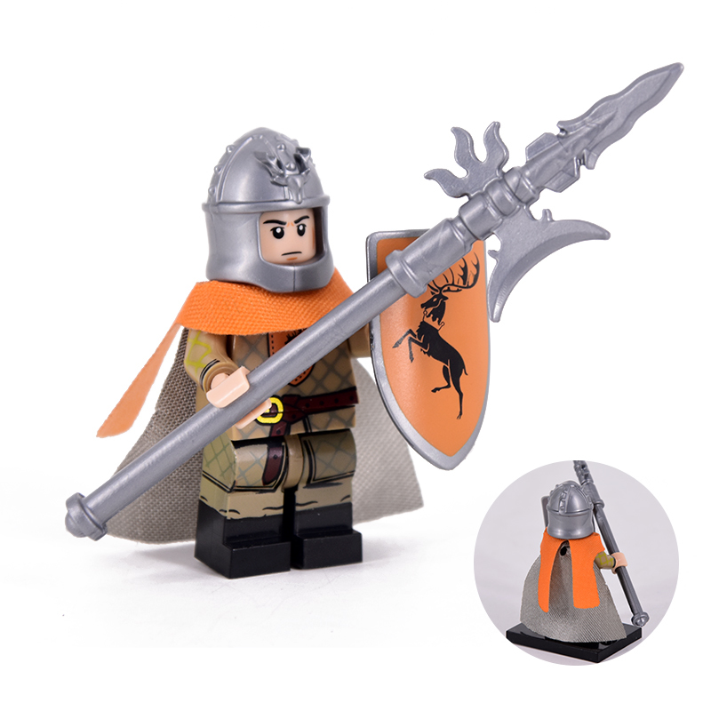 21pcs Baratheon Army Halberdier Warriors Custom Game of Thrones ...