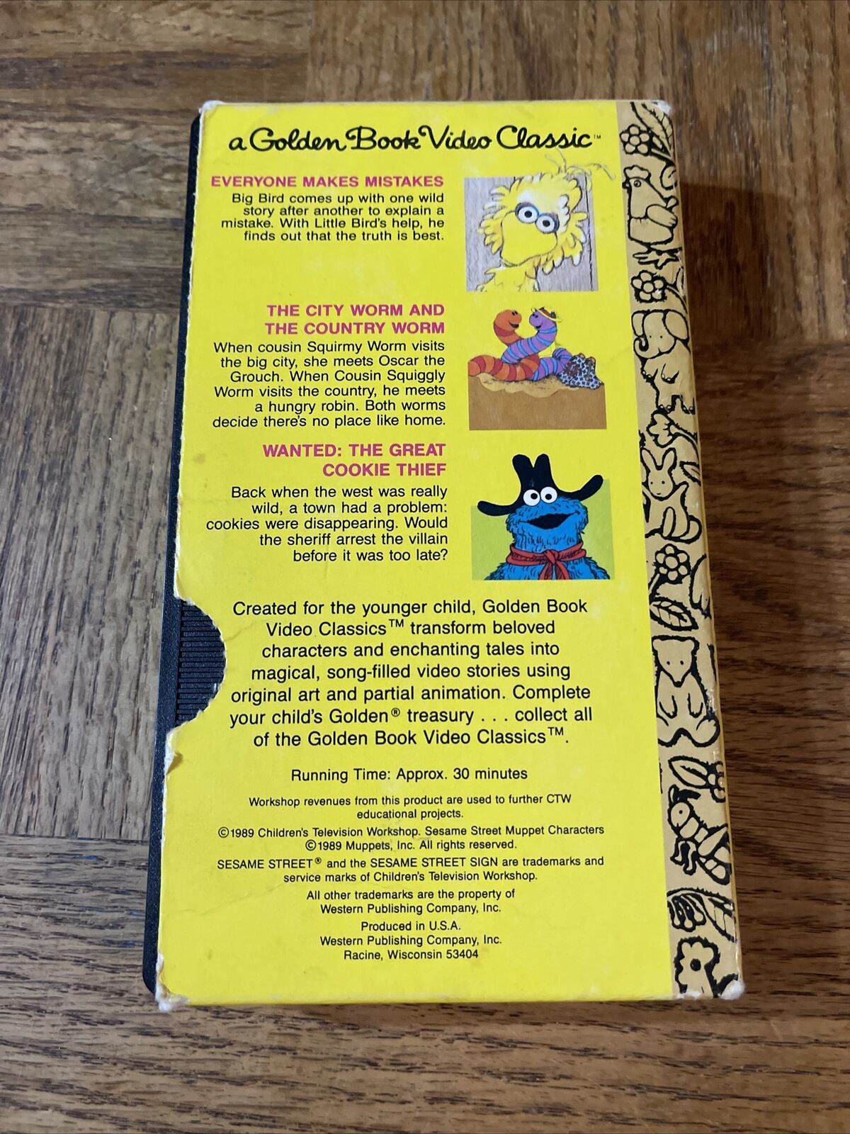 Sesame Street Three Sesame Street Stories VHS - VHS Tapes