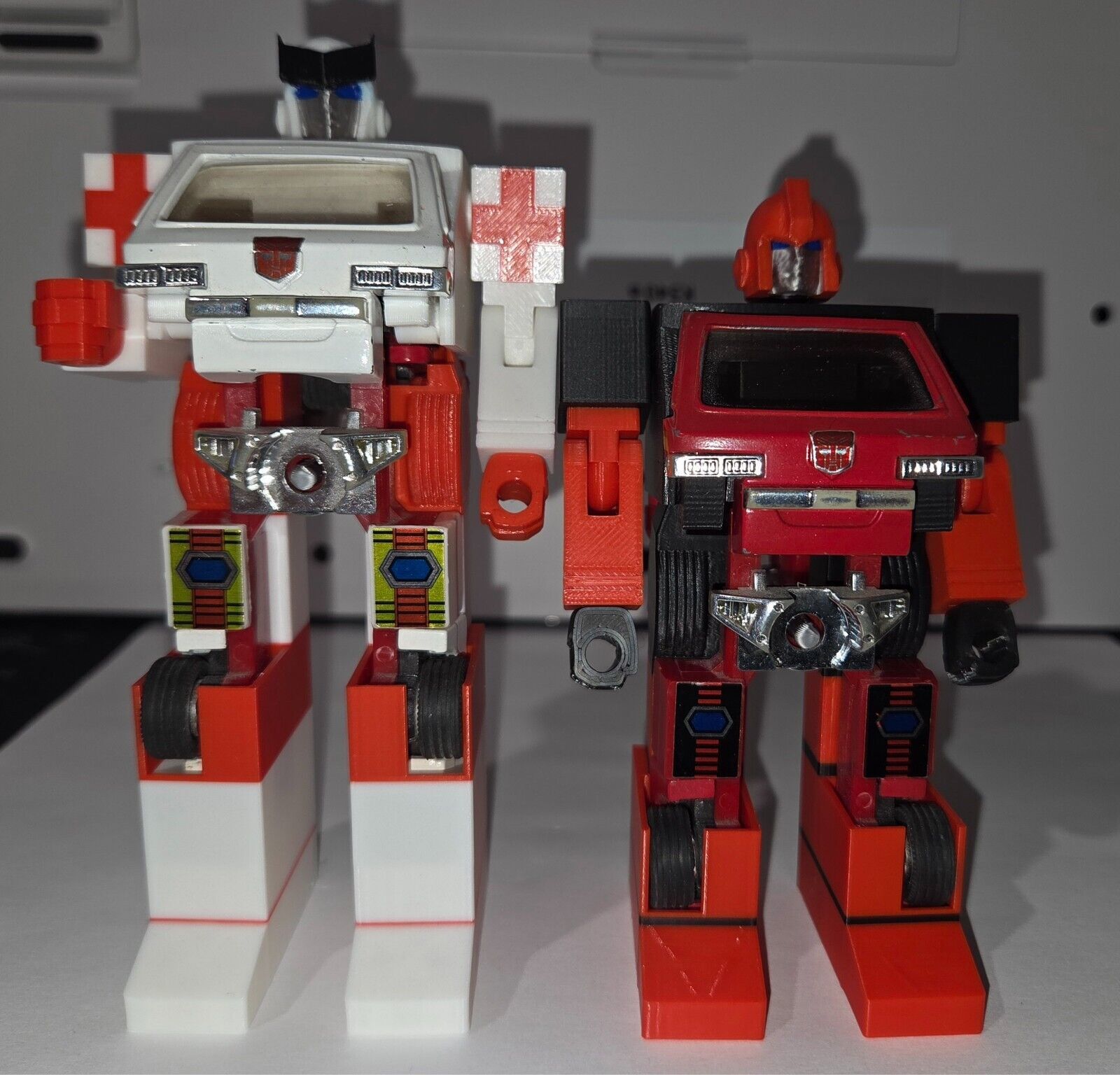 Transformers G1 Ironhide 3D Printed Short Legs Upgrade Kit Only ...