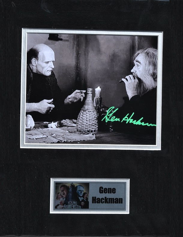 GENE HACKMAN AUTOGRAPHED PHOTO - YOUNG FRANKENSTEIN 12x17 w/COA ...