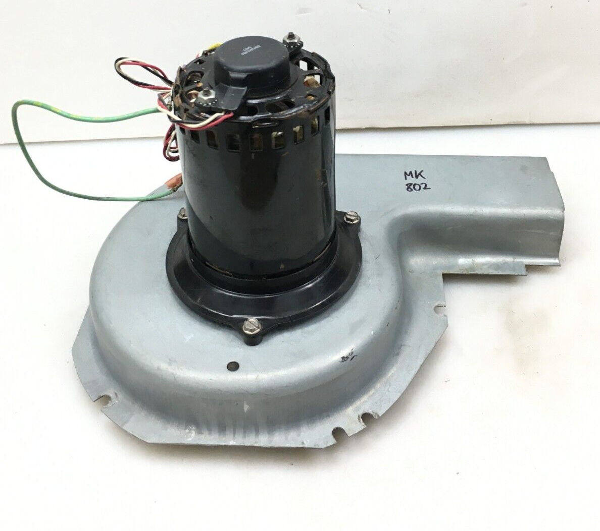 A.O.Smith JF1H112N Inducer Blower Motor Assembly HC30CK230 used #MK802 - HVAC & Refrigeration ...