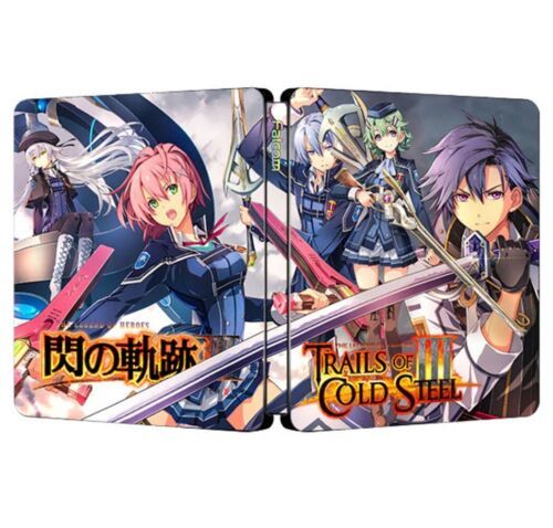 The Legend of Heroes Trails of Cold Steel III Falcom Steelbook Case ...