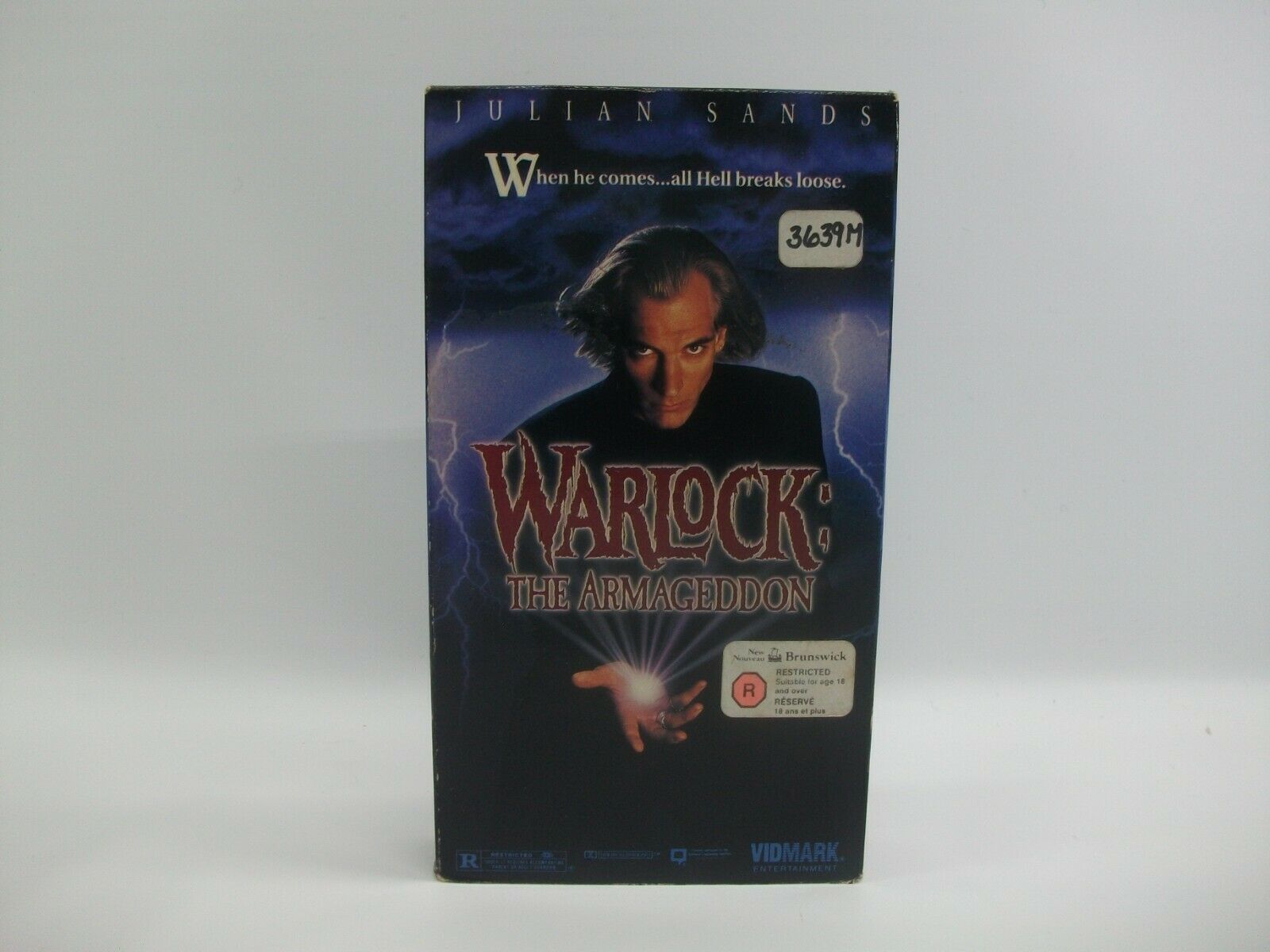 Warlock The Armageddon Horror VHS Cassette Tape Play Tested Works ...