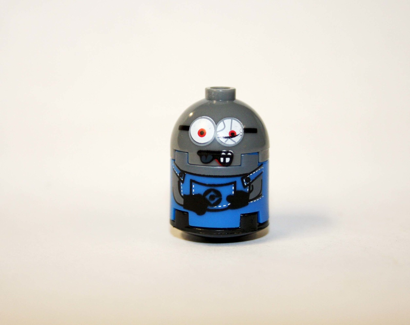 Minifigure Minion Miner Minions Despicable Me Cartoon Bulk Block - LEGO ...