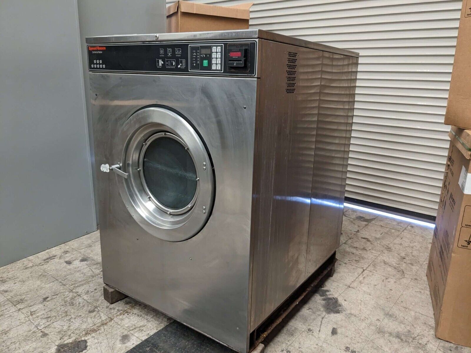 Speed Queen 80 LB OPL washer Model: SC80BY2O160001 S/n: 0711009132 ...