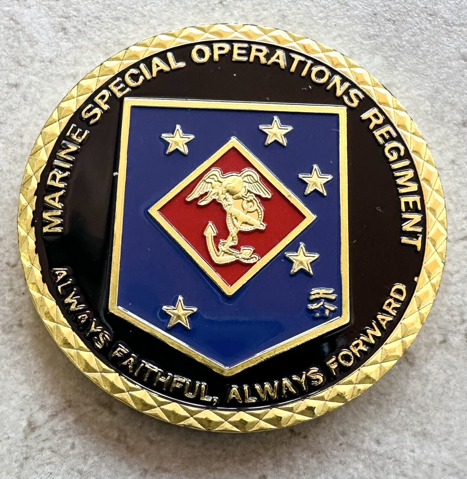 US MARINE CORPS SPECIAL OPERATIONS REGIMENT Challenge Coin With 3D ...