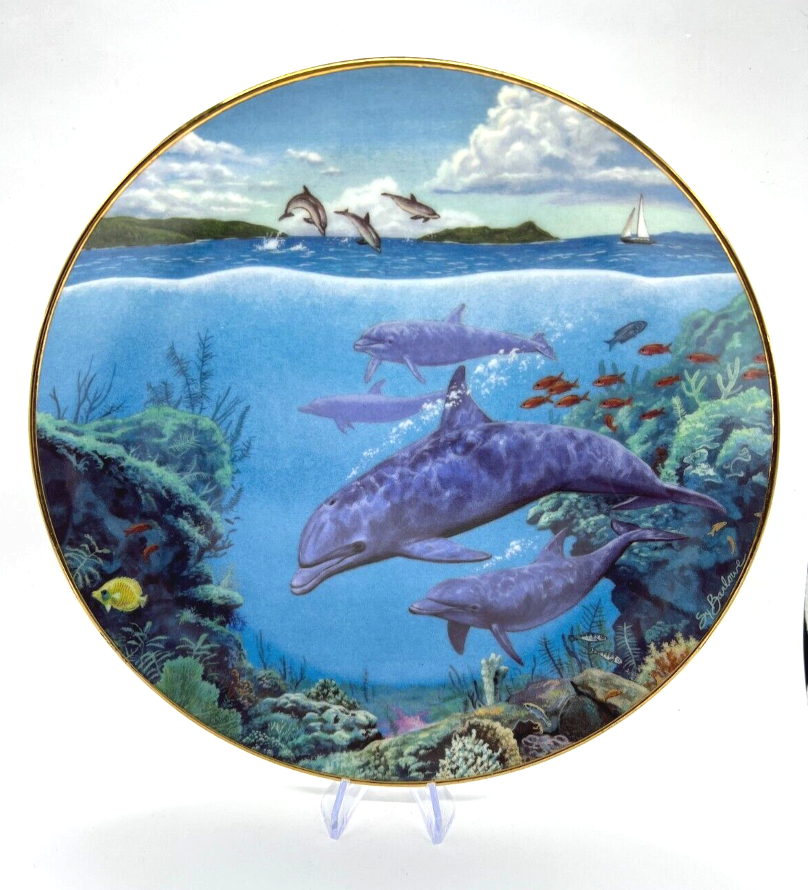 Reco ~ Our Cherished Seas ~ Flight of the Dolphins ~ By Sy Barlowe ...