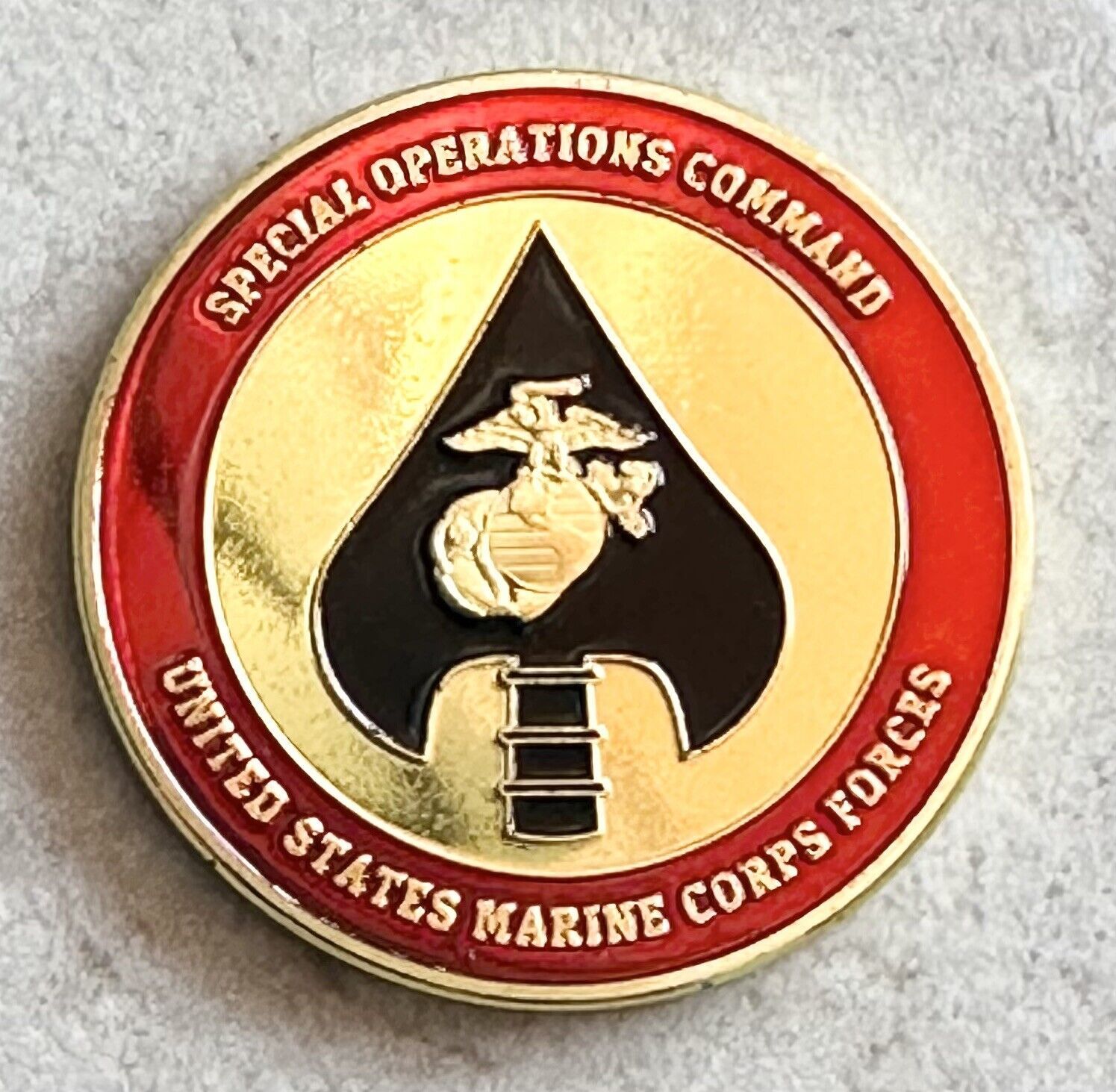 US MARINE CORPS SPECIAL OPERATIONS COMMAND Challenge Coin. USA ...