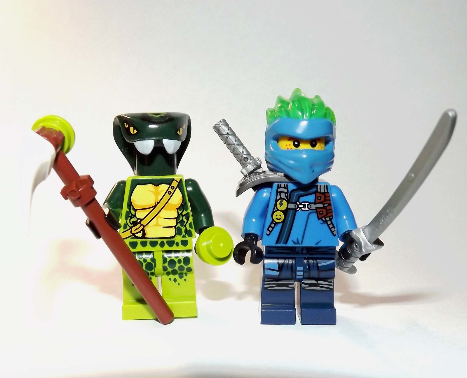 Spitta And JSet Of 2 Custom Minifigures - LEGO (R) Minifigures