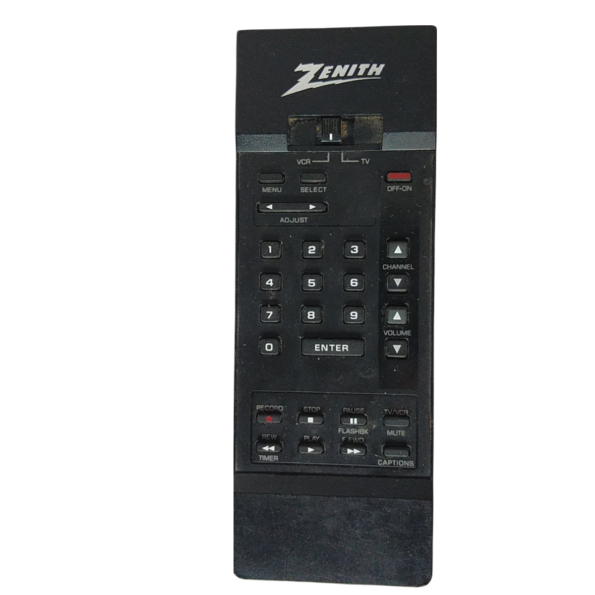 Genuine Zenith TV Remote Control 124-157-12 Tested Working - Remote ...