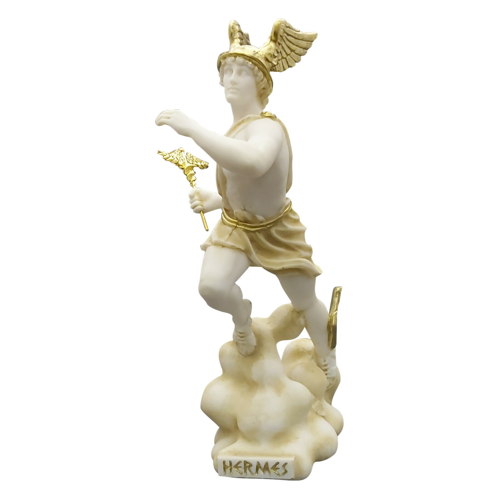 Hermes Greek Olympian God Messenger Guide of Dead Statue Sculpture ...