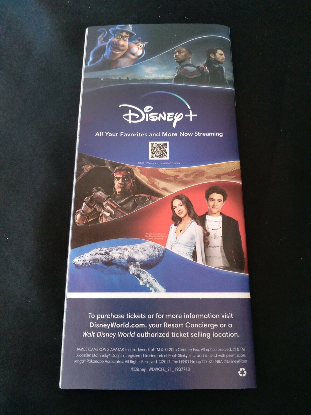 New WALT DISNEY WORLD Explore 4 Parks & More 2021 BROCHURE 50th ...