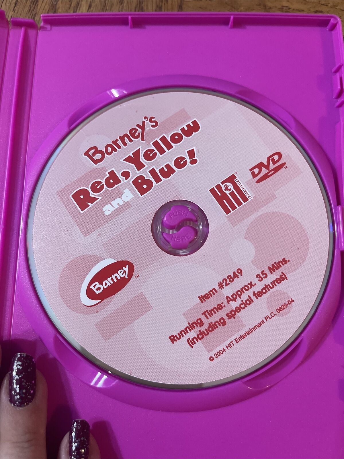 Barney Red Yellow And Blue DVD - DVDs & Blu-ray Discs