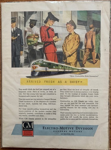 Vintage Original 1941 General Motors Diesel and 50 similar items
